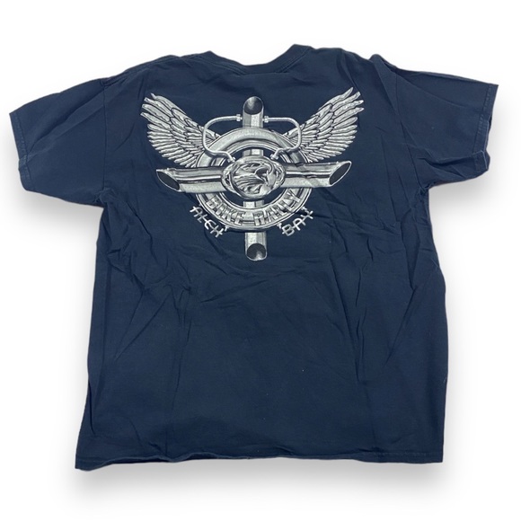 Gildan | Shirts | Vintage Y2k Alex Bay Bike Rally Tshirt Motorcycle Tee ...